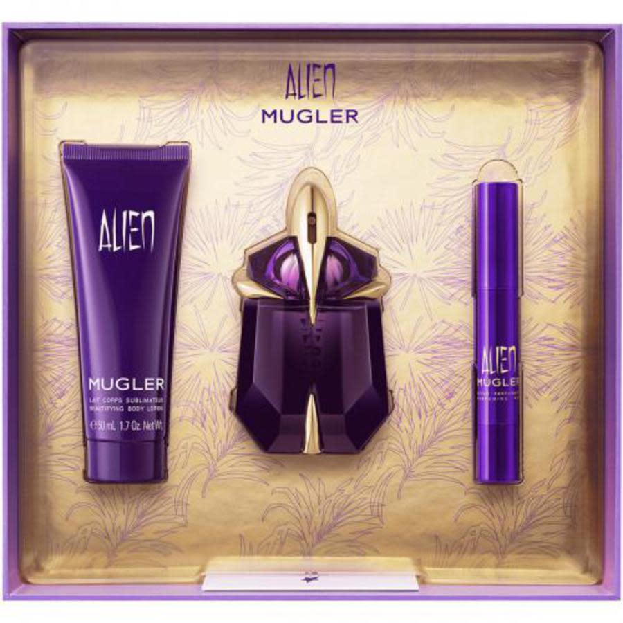 Mugler Ladies Alien Gift Set Sets 3439600036213 In White | ModeSens