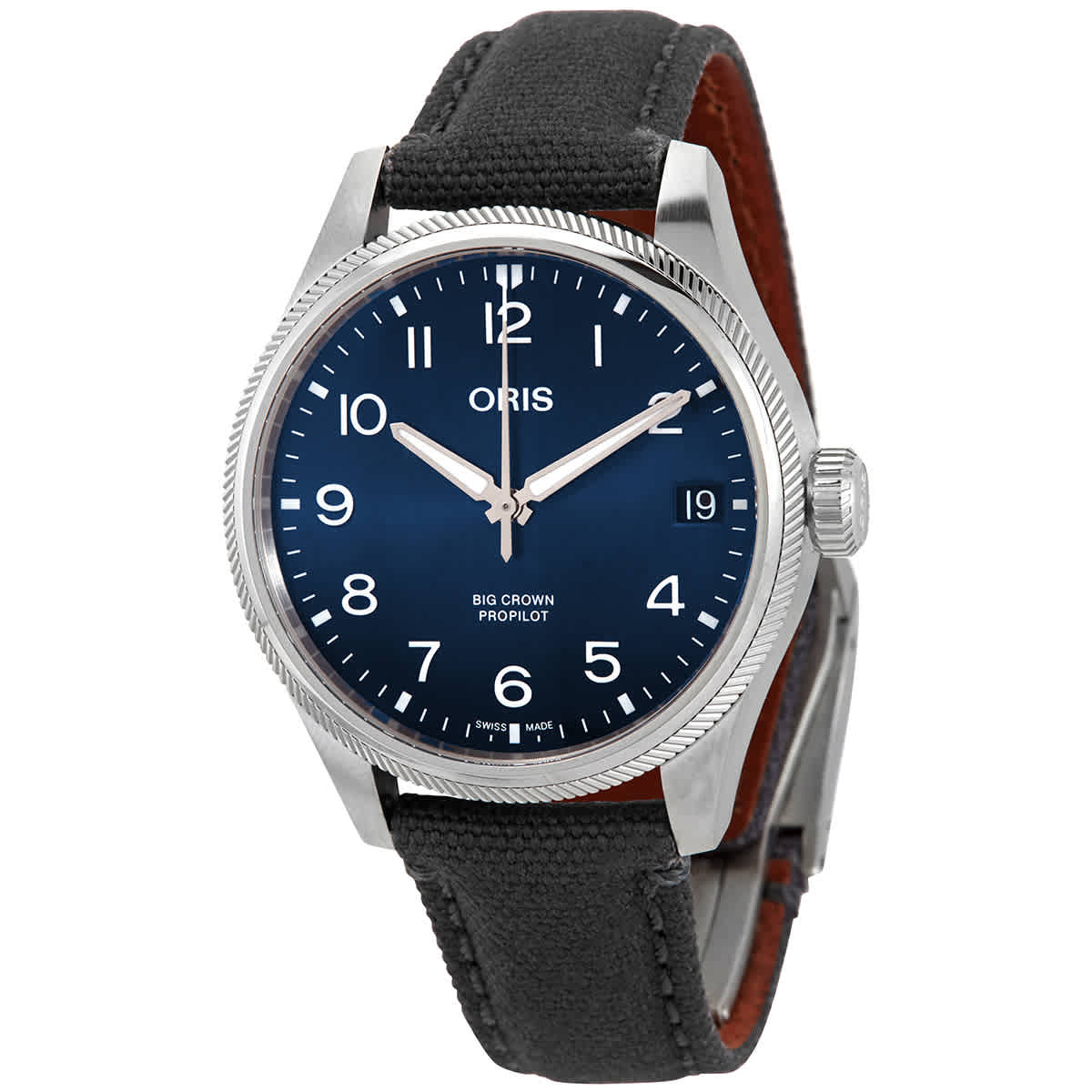 Oris Big Crown Propilot Date Automatic Blue Dial Mens Watch 01 751 7761 ...