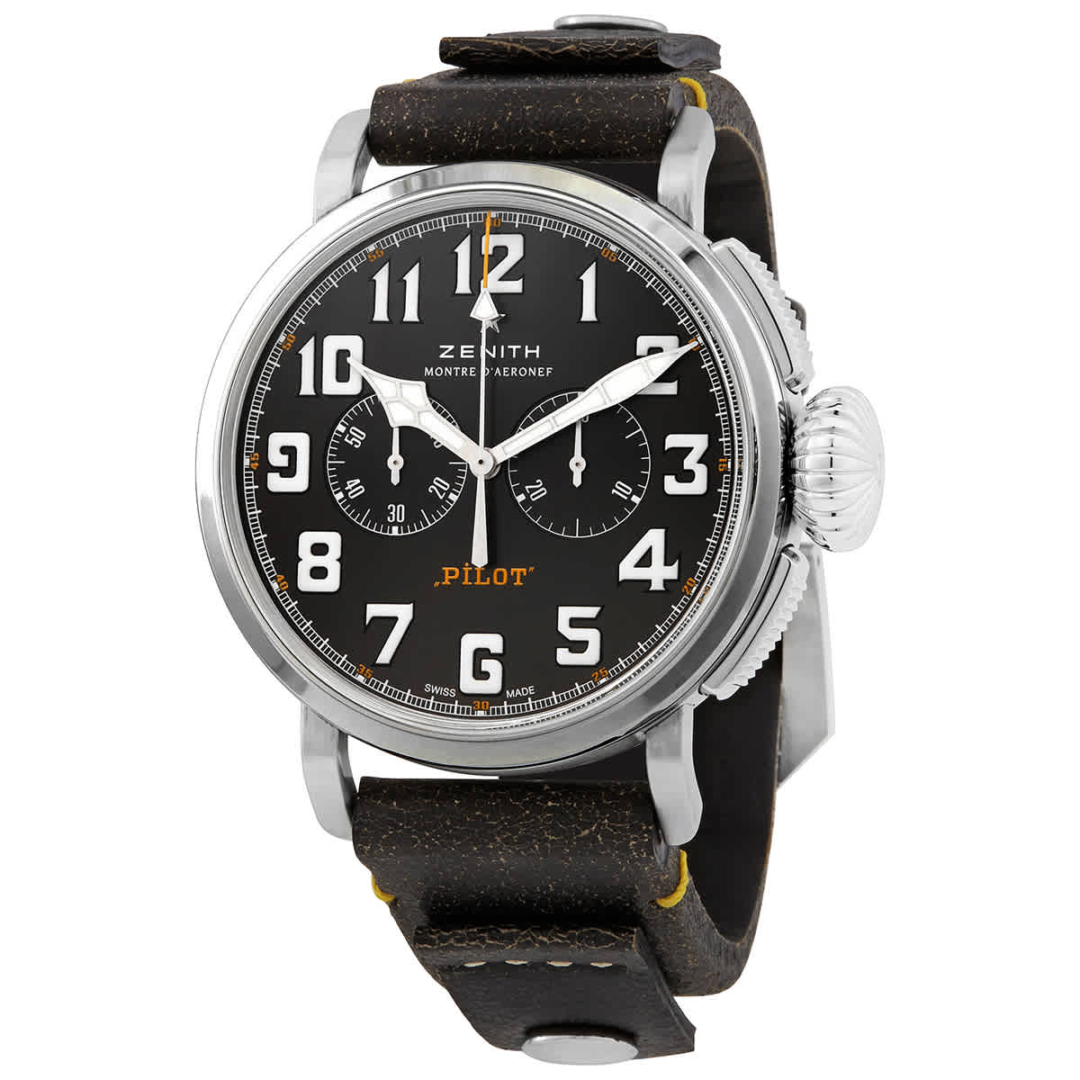 Zenith Pilot Type 20 Chronograph Rescue Automatic Men's Watch 03.2434. ...