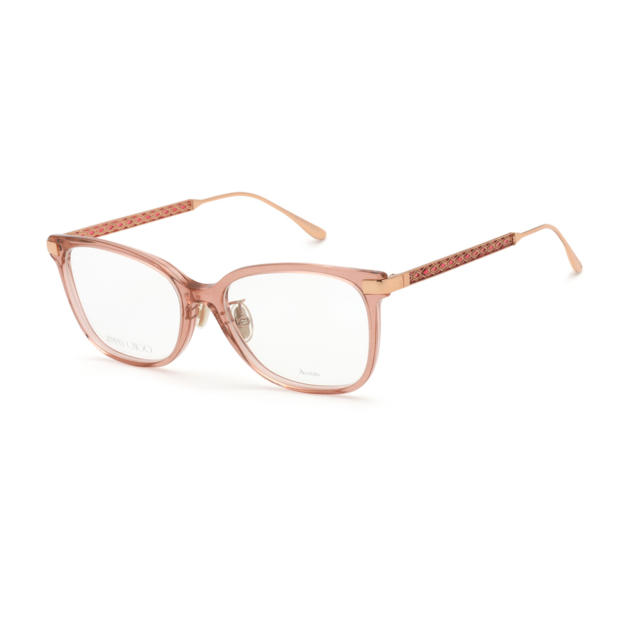 Jimmy Choo Ladies Pink Square Eyeglass Frames Jc236/f0w660053 | ModeSens