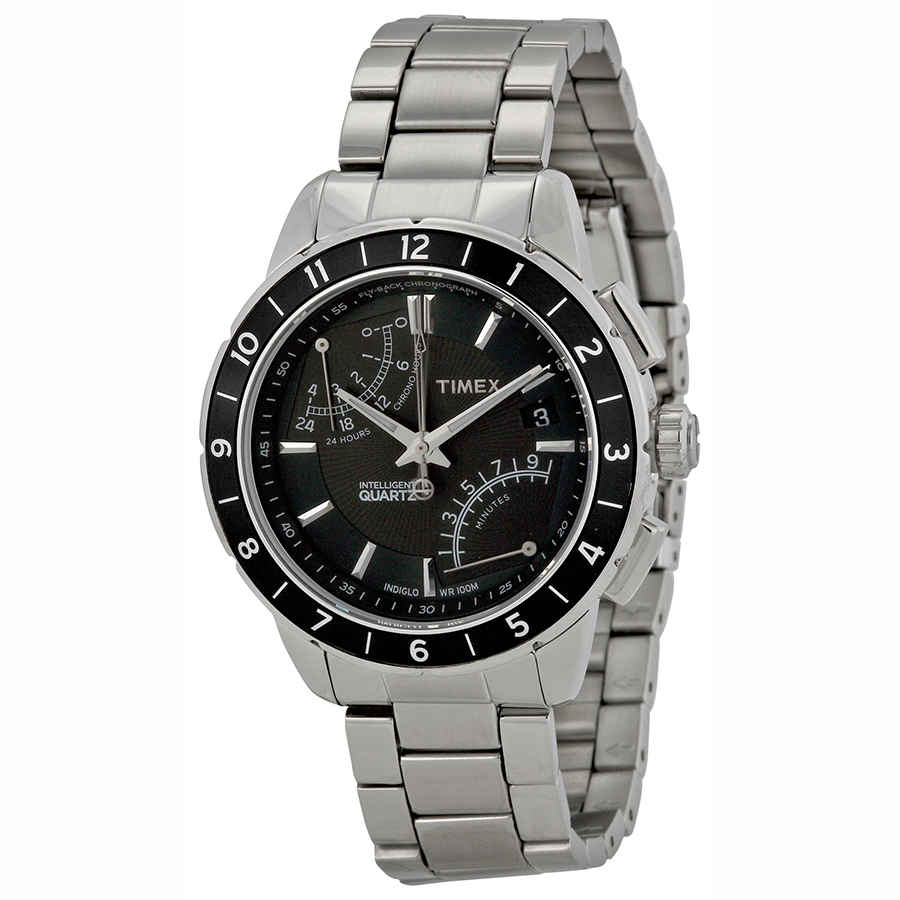 Timex Intelligent Quartz Sl Flyback Chronograph Mens Watch T2n498 In ...