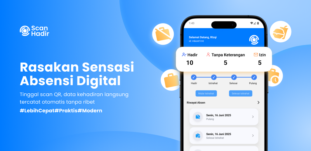 Solusi Absensi Digital Profesional: QR Code & Keamanan Data – ScanHadir