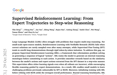 Supervised Reinforcement Learning: From Expert Trajectories to Step ...