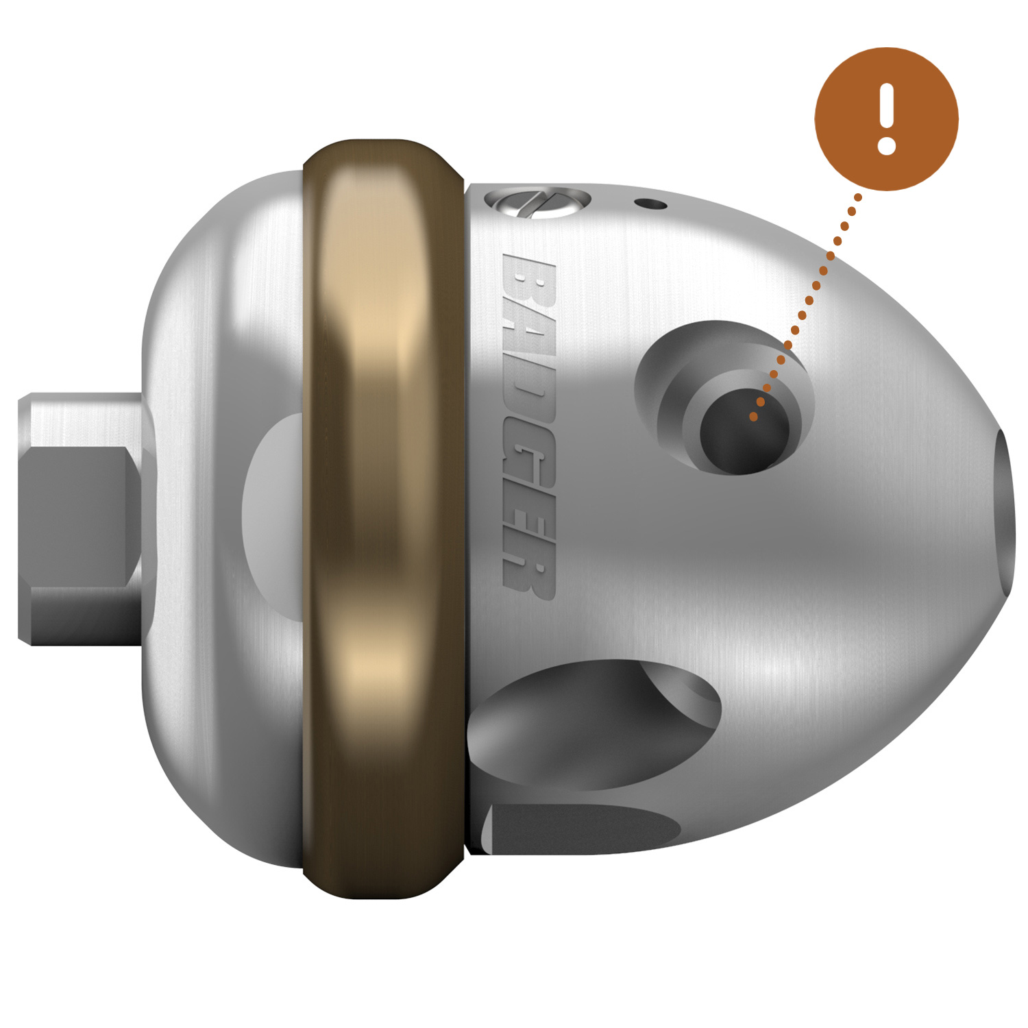 StoneAge | 4” Badger - Tool only without nozzles