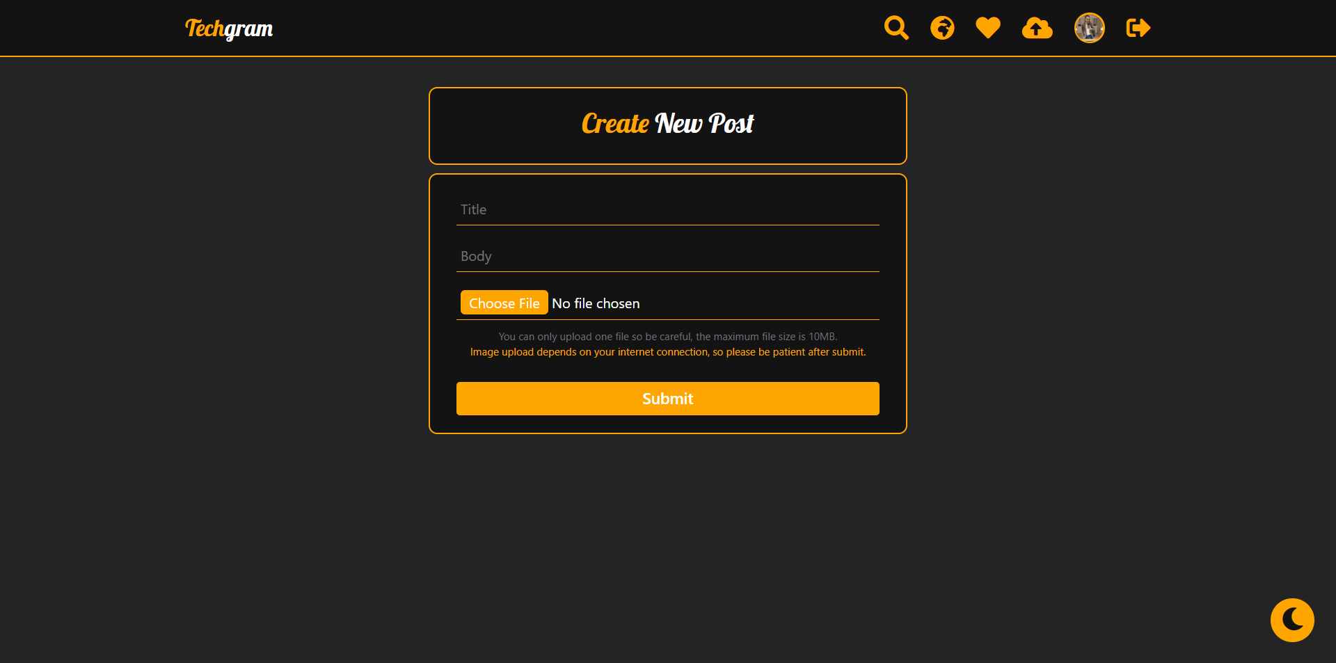 GitHub - OmarReda/Techgram: MERN Stack Instagram Clone Web Application