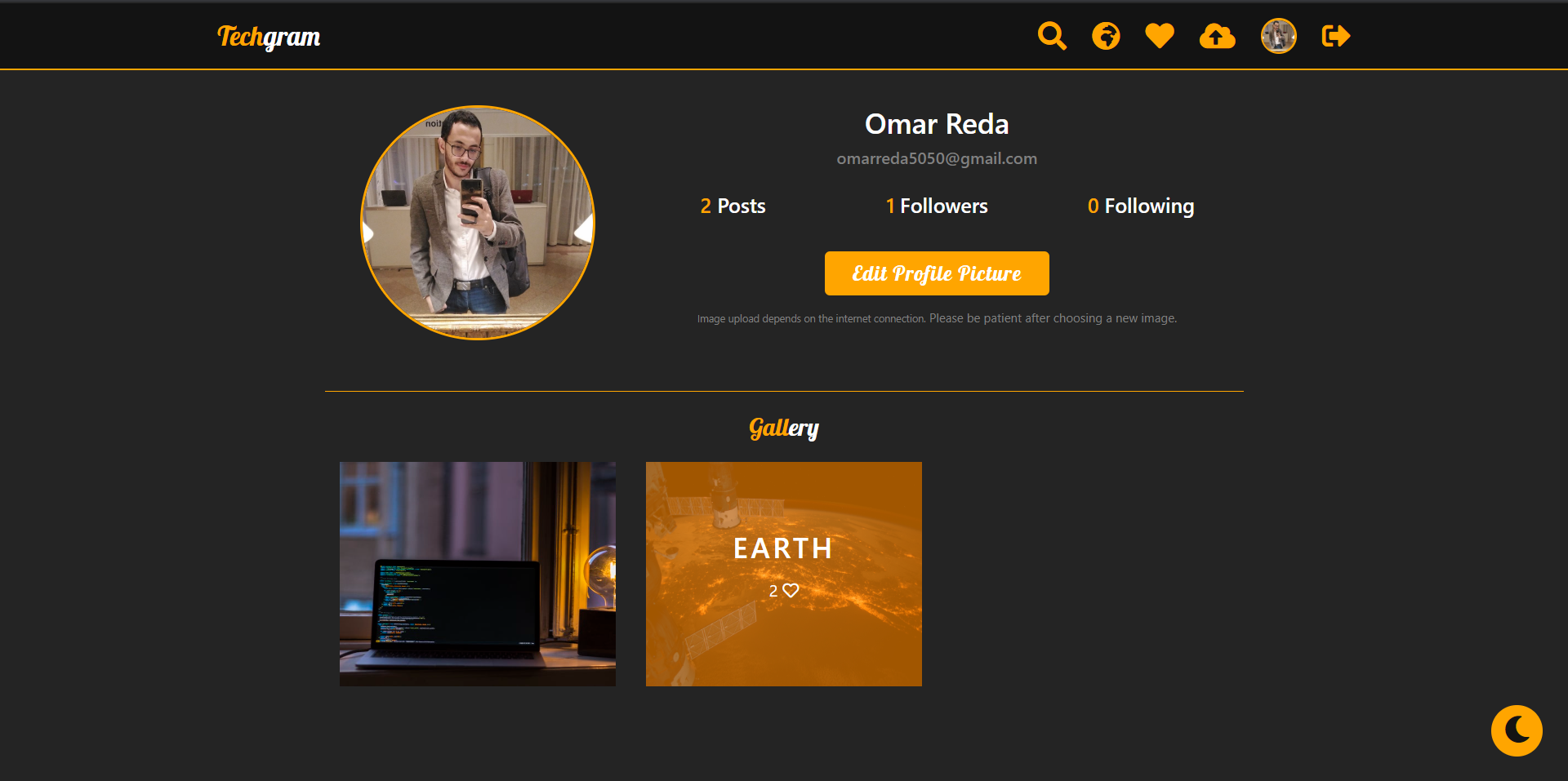 GitHub - OmarReda/Techgram: MERN Stack Instagram Clone Web Application