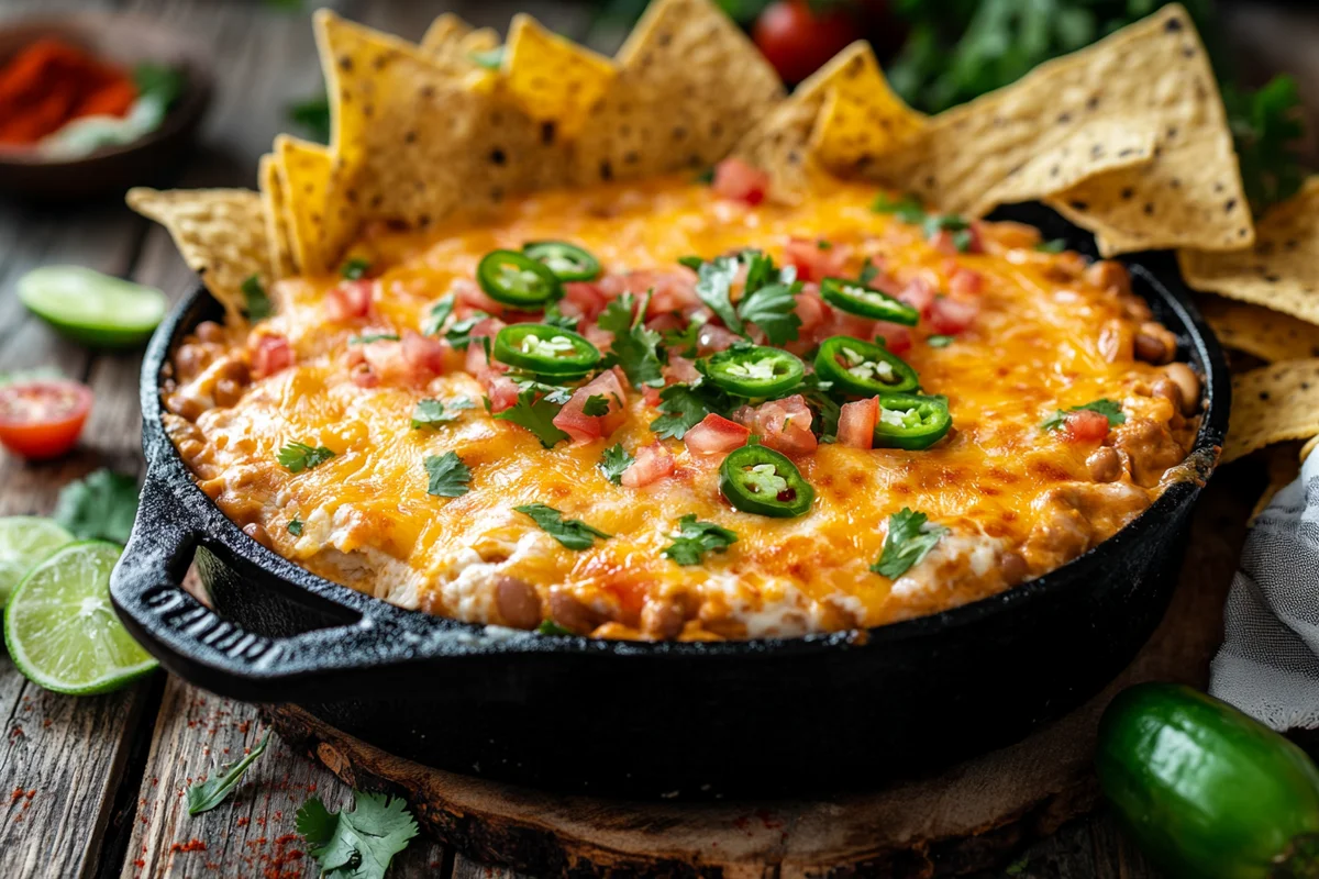 Easy Texas Trash Dip Recipe: The Ultimate Cheesy Bean Dip with ...