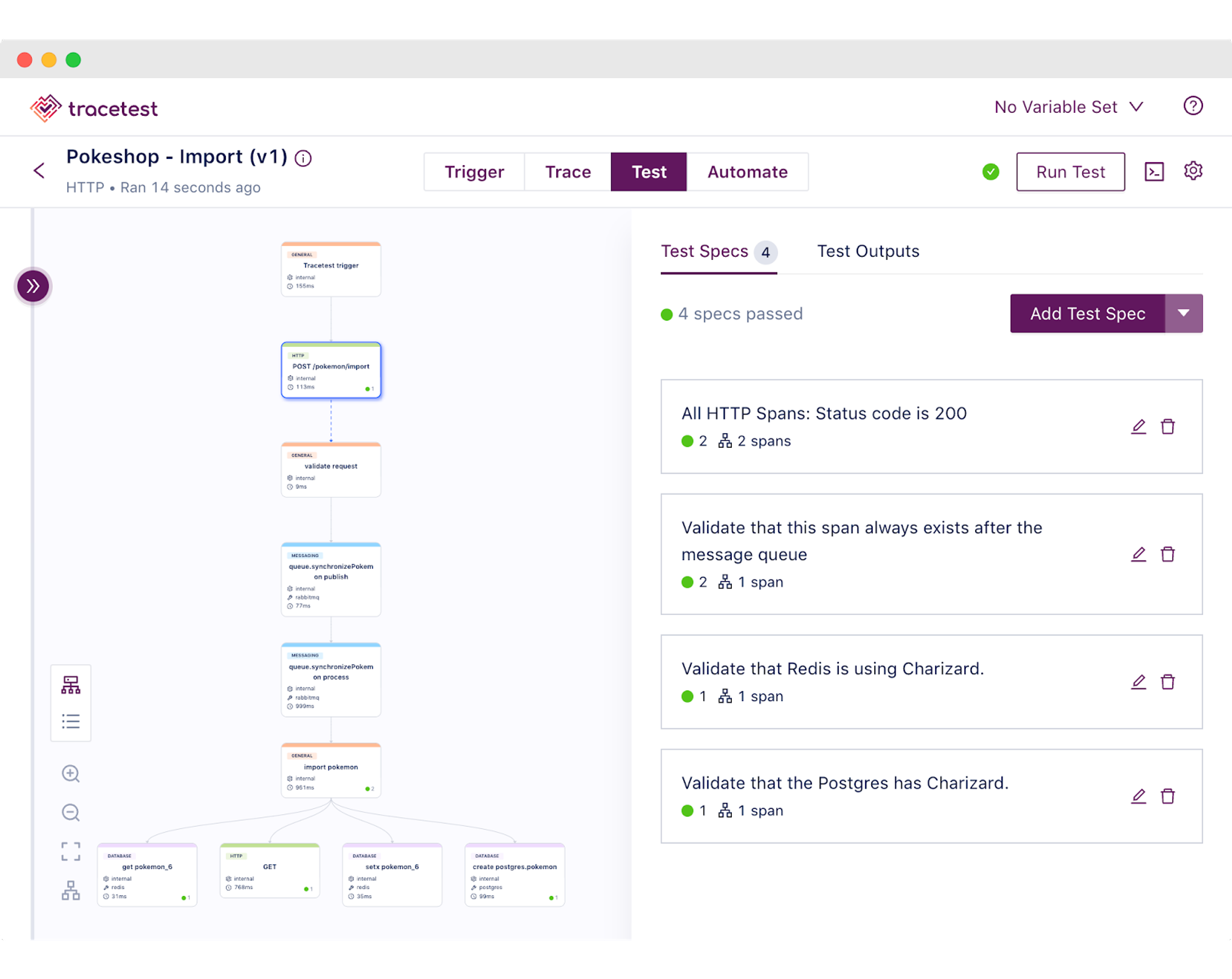 SigNoz + Tracetest: OpenTelemetry-Native Observability Meets Testing ...