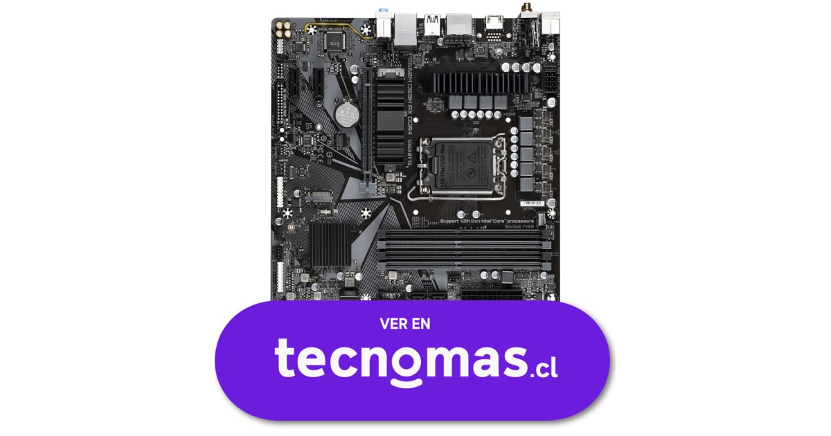 tecnomas.cl | Gigabyte B660M DS3H AX DDR4 - 1.0 - placa base - micro