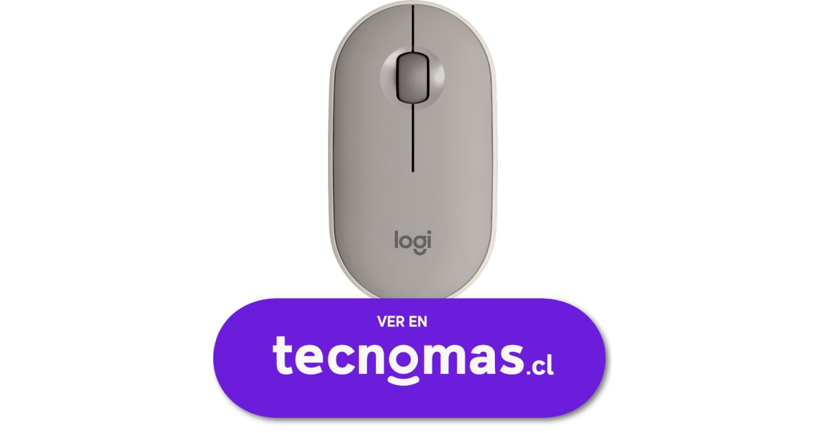 tecnomas.cl | [910-006658] Mouse Inalámbrico Logitech Pebble M350,
