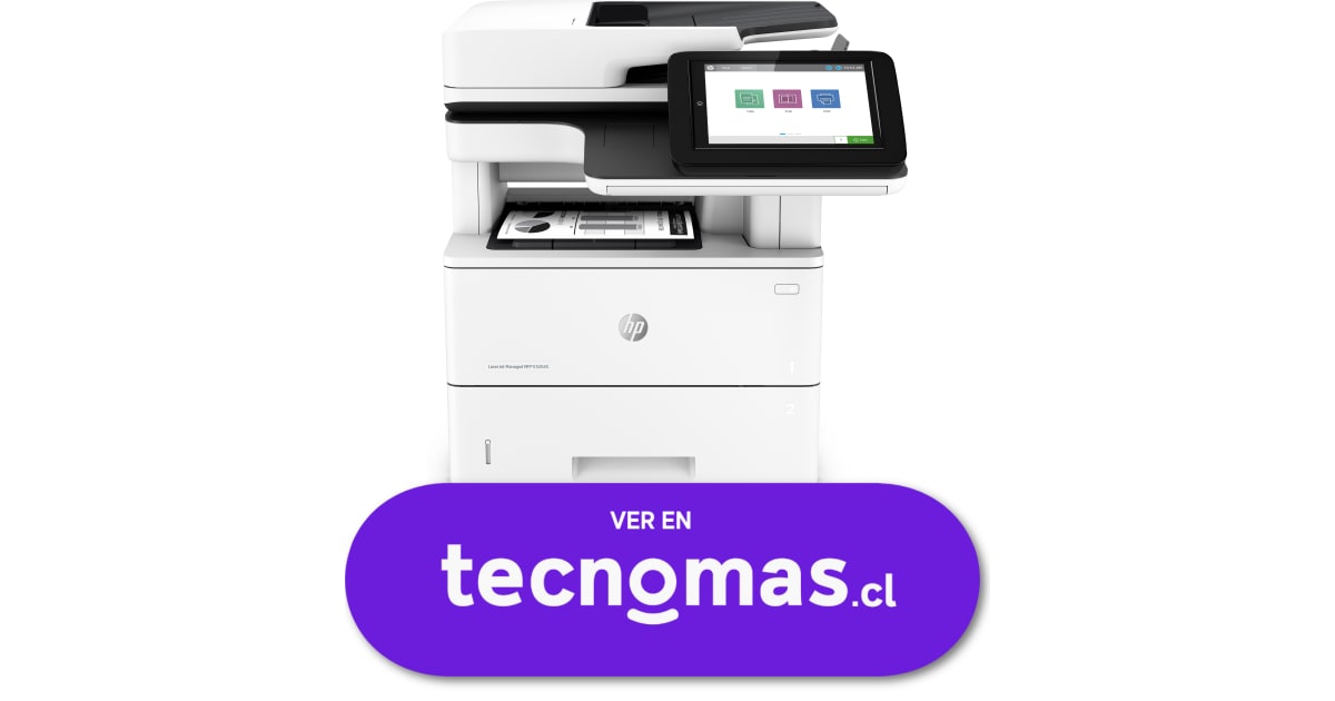 tecnomas.cl | Impresora Multifunción HP LaserJet Managed MFP E52645dn