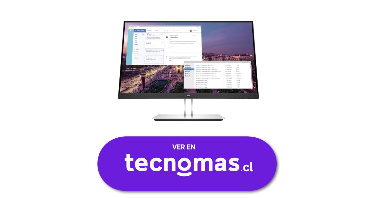 tecnomas.cl | [9VF96AA#ABA] HP E23 G4 - E-Series - monitor LED - 23"