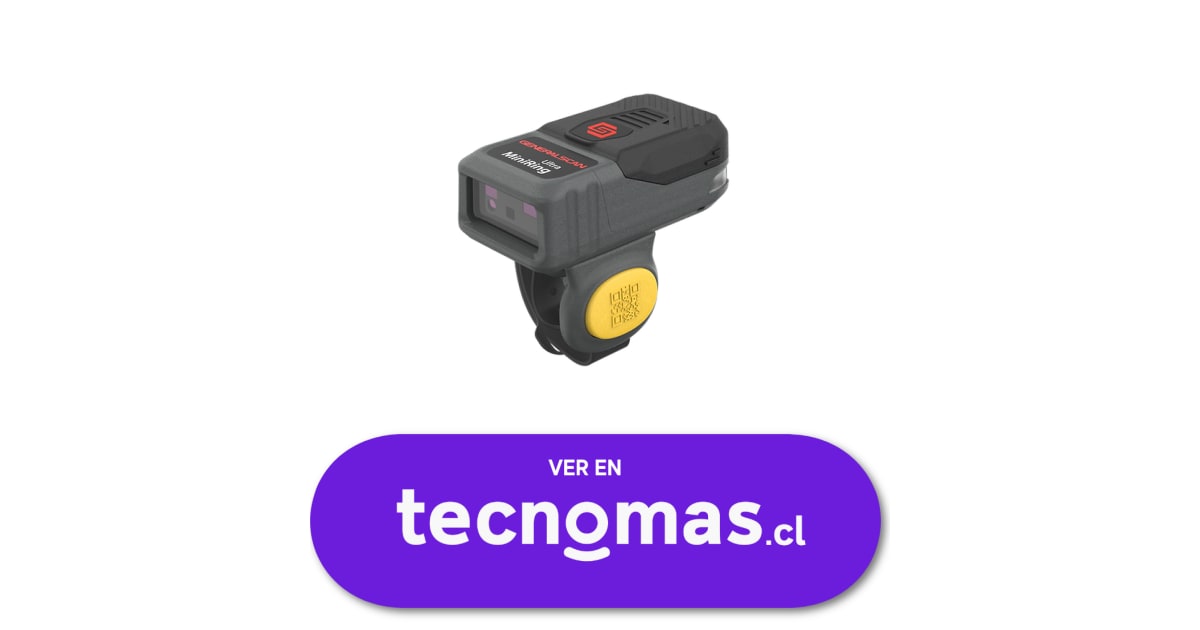 tecnomas.cl | [R5520-R06] Lector Anillo de Códigos de Barra Barcode