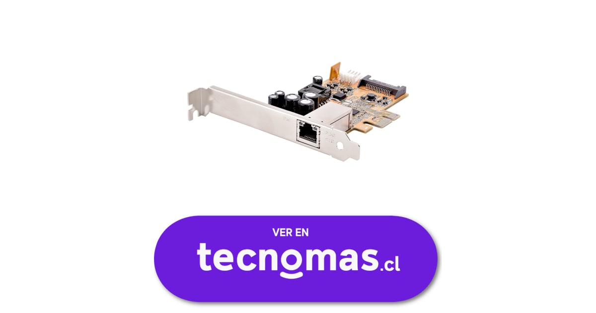 tecnomas.cl | [ST1000PEXPSE] 30W 2.5Gbps PCIe PoE Network Card NIC