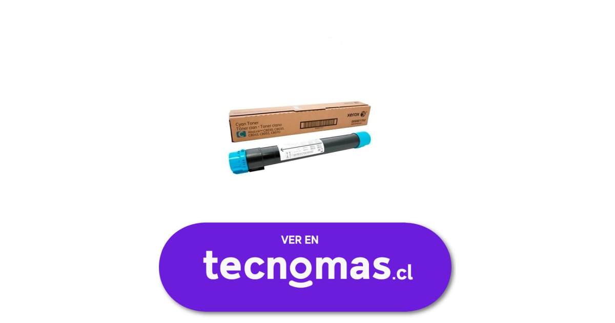 tecnomas.cl | [006R01702] Tóner Xerox Altalink C80XX Cyan aprox 15000