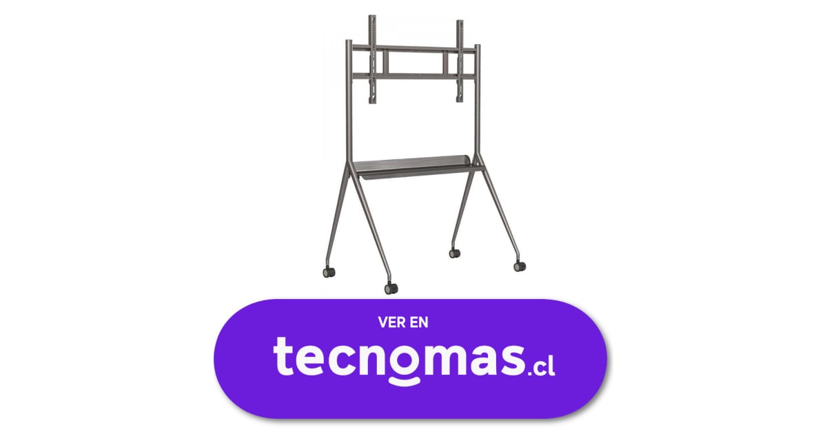 tecnomas.cl | [DS-D5ABKY2-B] Soporte Móvil Hikvision para Pantalla