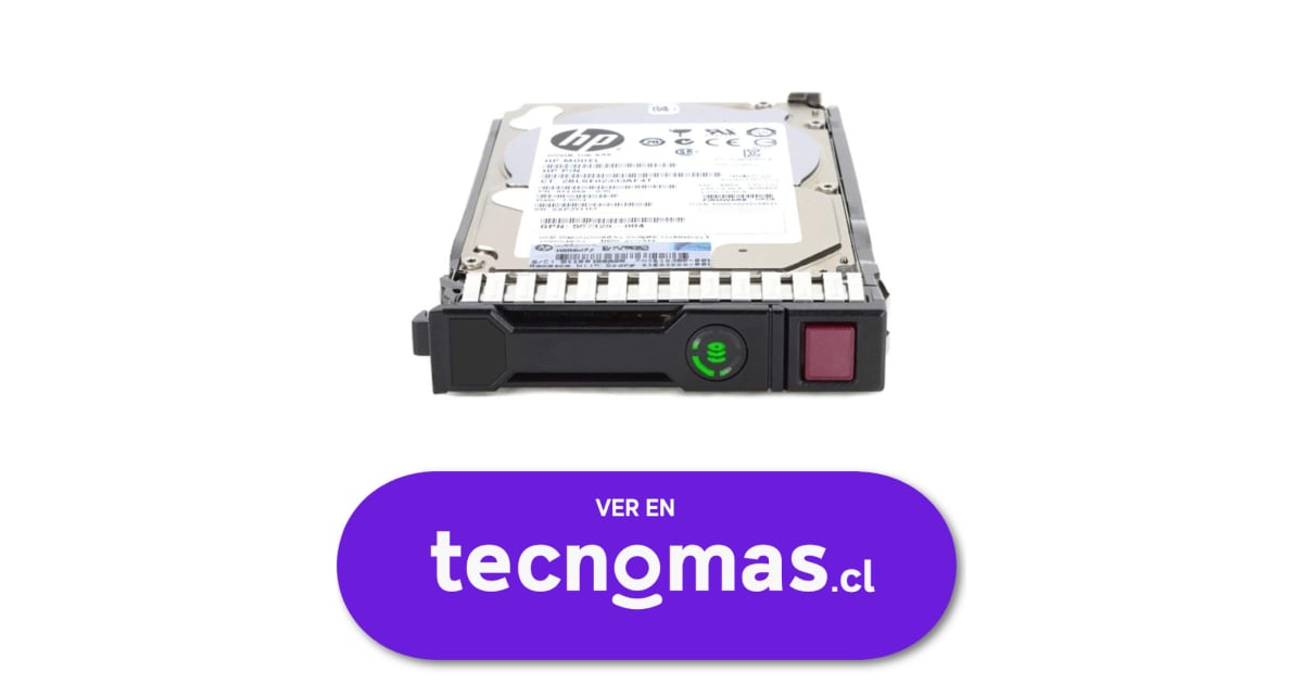 tecnomas.cl | Disco HPE 2.4TB SAS 12G Mission Critical 10K SFF BC