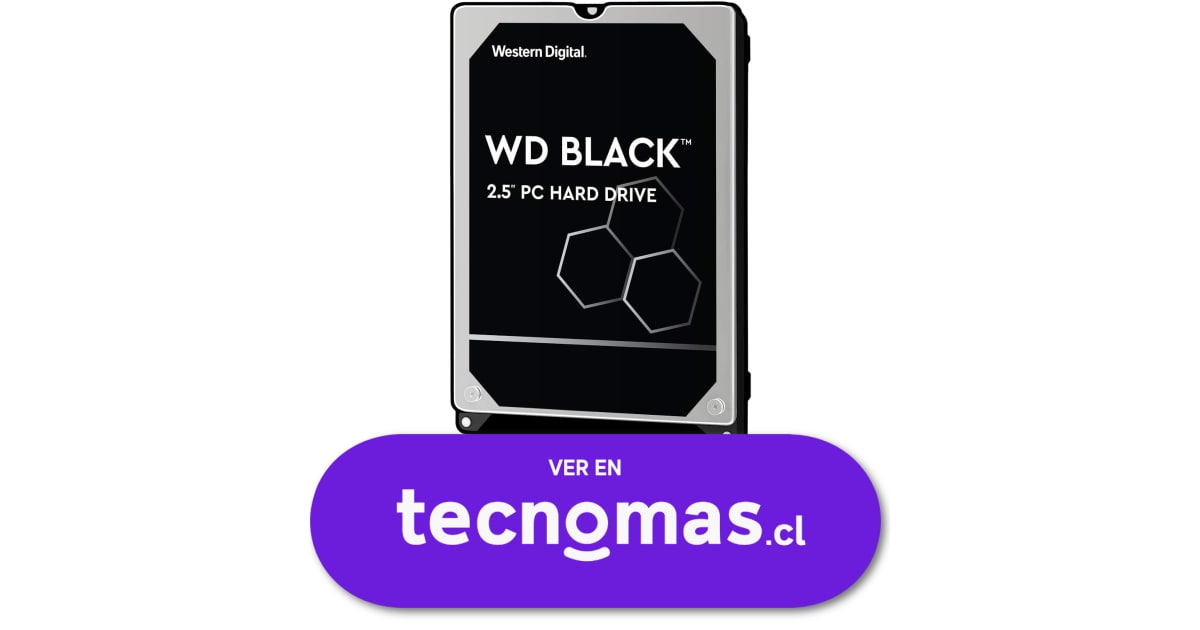 tecnomas.cl | [WD10SPSX] Disco Duro Open Box Western Digital Black 1TB