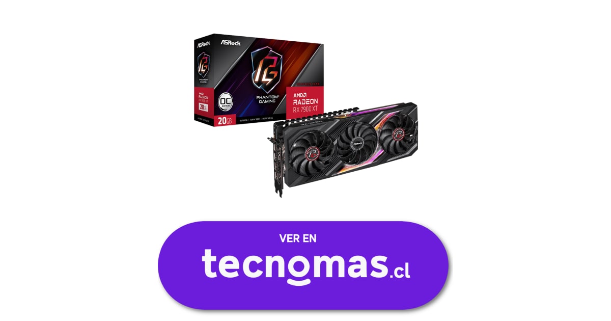 tecnomas.cl | [RX7900XT PG 20GO] ASRock Radeon RX 7900 XT Phantom