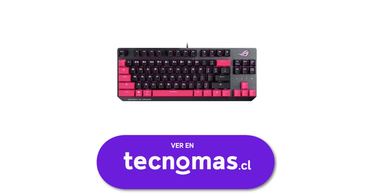 tecnomas.cl | [X803STRIXSCOPETKLEPRDUS] ROG - Keyboard - Wired