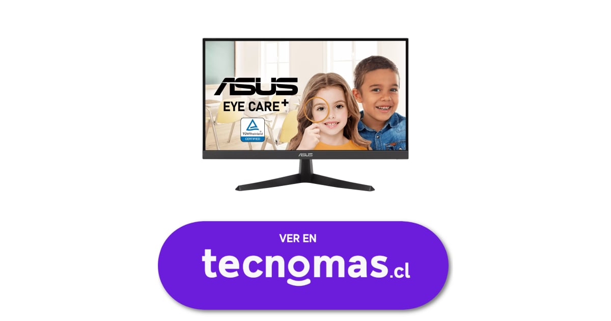 tecnomas.cl | [VY229HE] Monitor Asus Eye Care VY229HE 22" FHD
