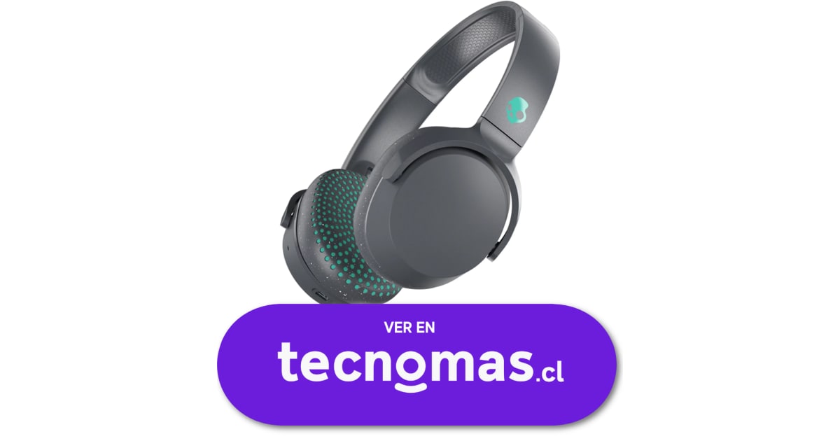 tecnomas.cl | [S5PXW-L672] Skullcandy Riff - Gray/Teal (S5PXW-L672)