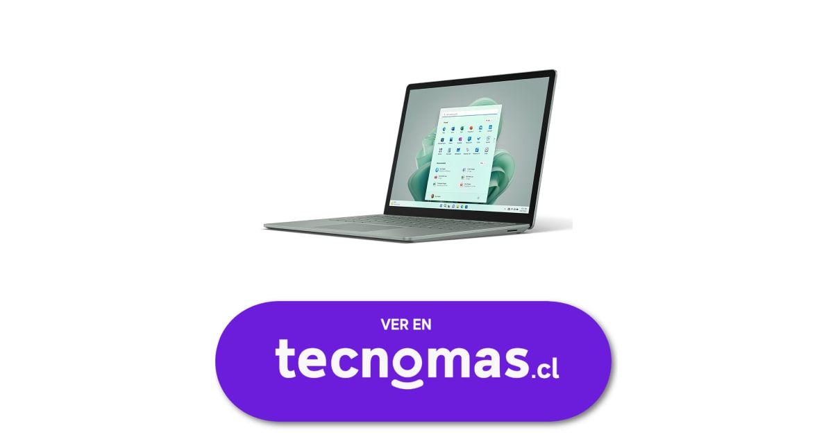 tecnomas.cl | [RBG-00051] Microsoft Surface Laptop 5 13 - Sage (Metal)