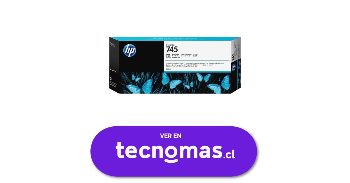 tecnomas.cl | [F9K04A] Cartridge de Tinta HP Photo Black 300 ml