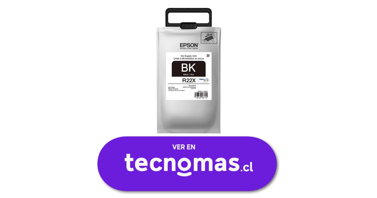 tecnomas.cl | [TR22X120-AL] WF R8590 Black Standard Ink Pack