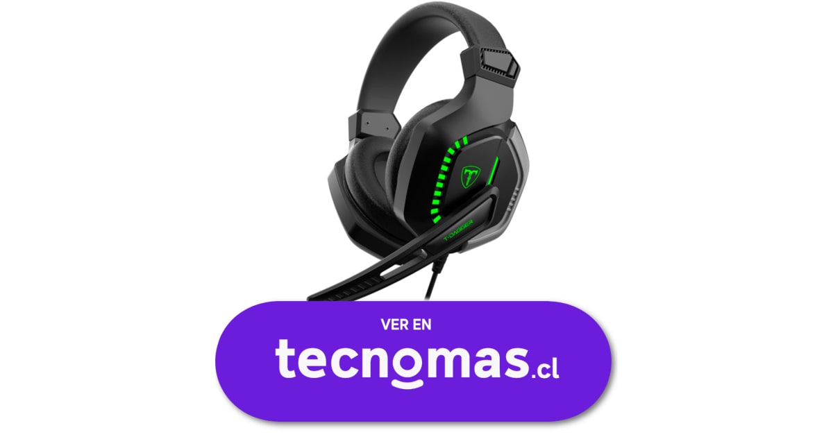 tecnomas.cl | [T-RGH208] T-Dagger EIGER Gaming Headset (T-RGH208)