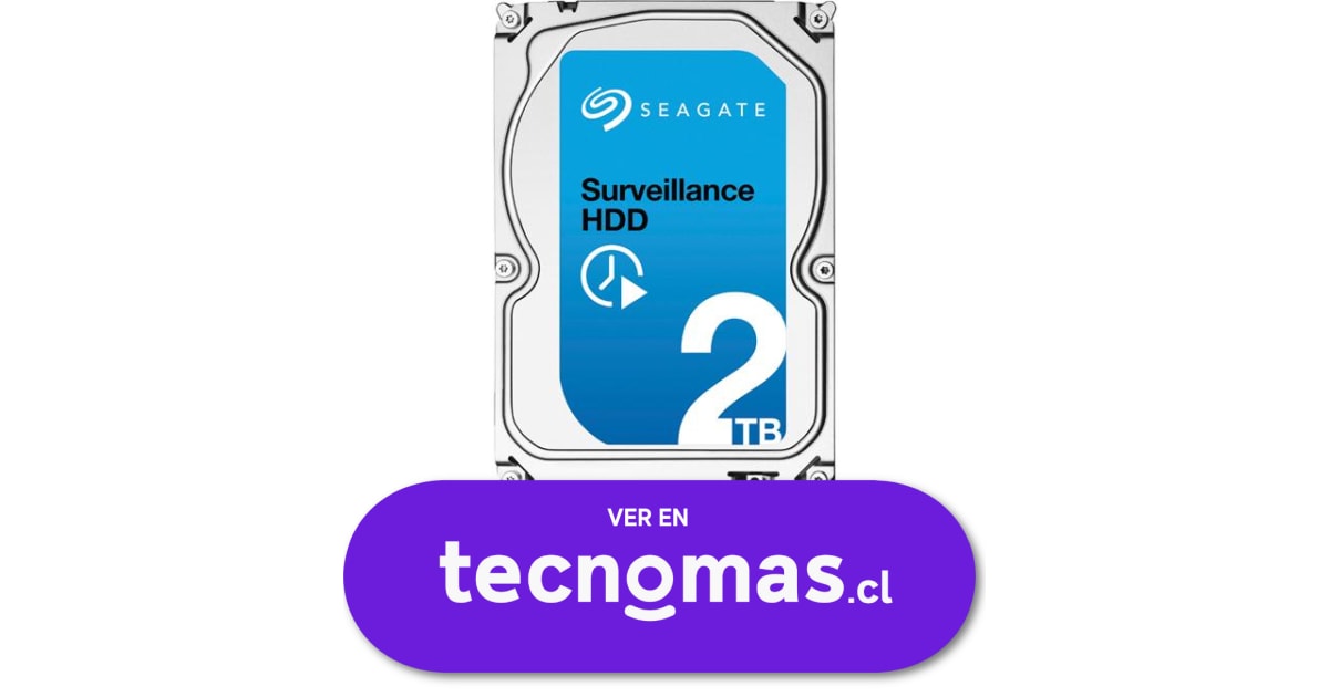 tecnomas.cl | [ST2000VX003] Seagate Surveillance 2 TB (ST2000VX003)