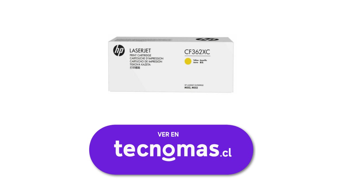tecnomas.cl | [CF362XC] Toner 508X Yellow LaserJet