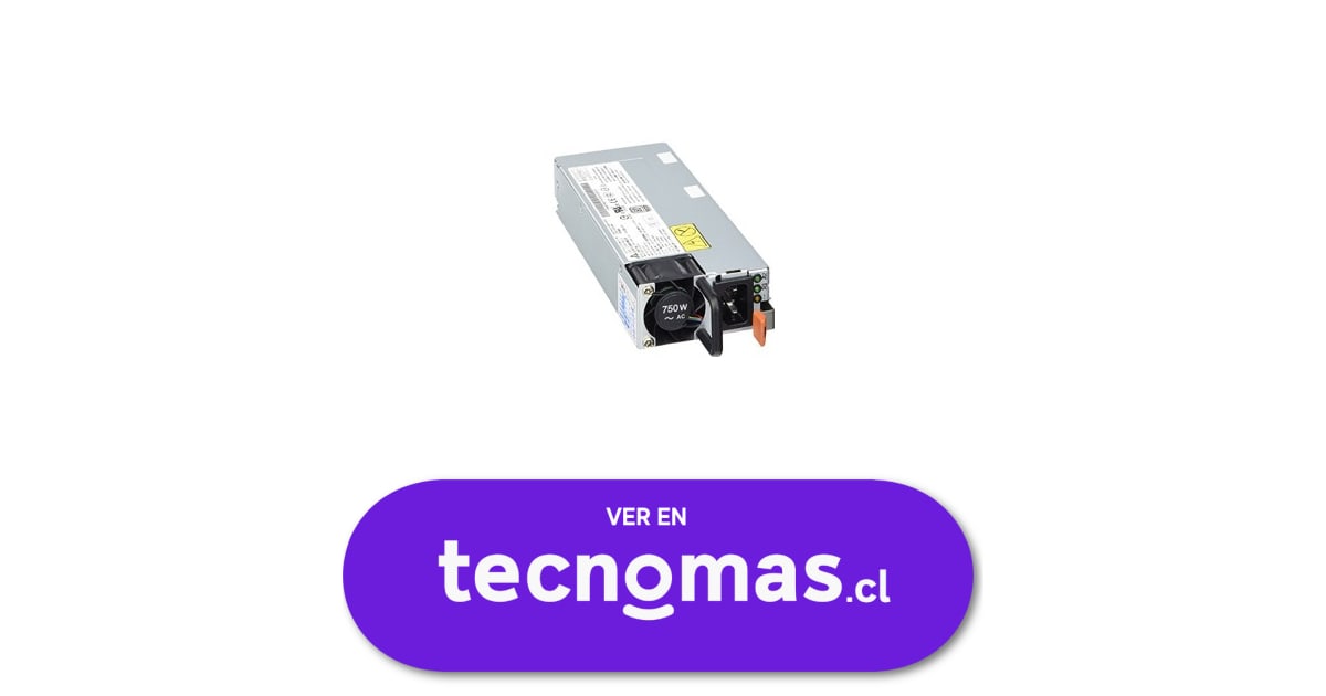 tecnomas.cl | [4P57A12649] Fuente de Poder Lenovo ThinkSystem 450W