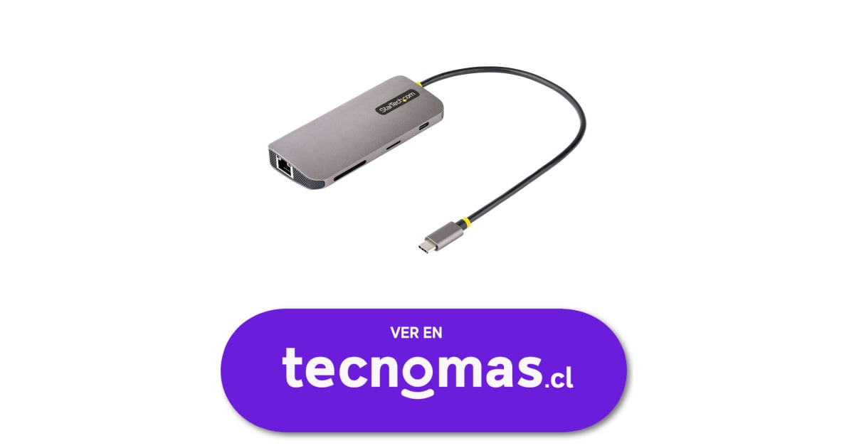 tecnomas.cl | [115B-USBC-MULTIPORT] Adaptador Multipuerto StarTech