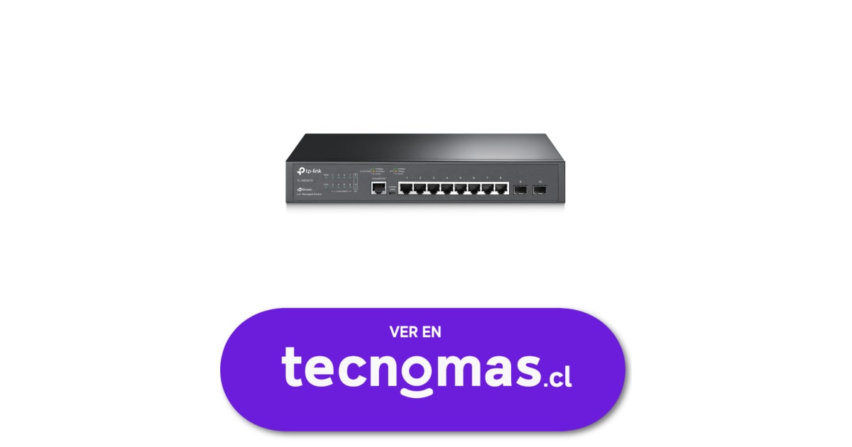 tecnomas.cl | [TL-SG3210] Switch TP-Link TL-SG3210 Administrable 8x