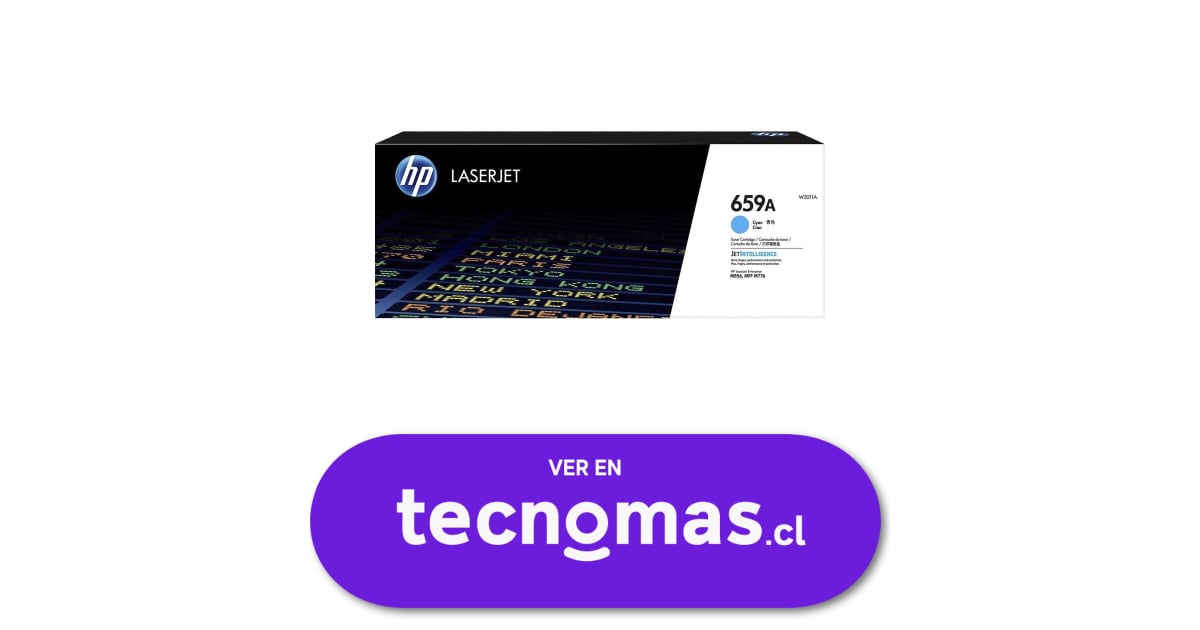 tecnomas.cl | [W2011A] Toner HP 659A Cyan para LaserJet M856dn M776z