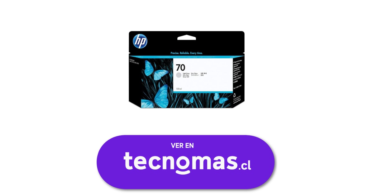 tecnomas.cl | [HP-C9451A] HP 70 LIGHT GRAY 130 ML INK CARTRIDGE Z 2100