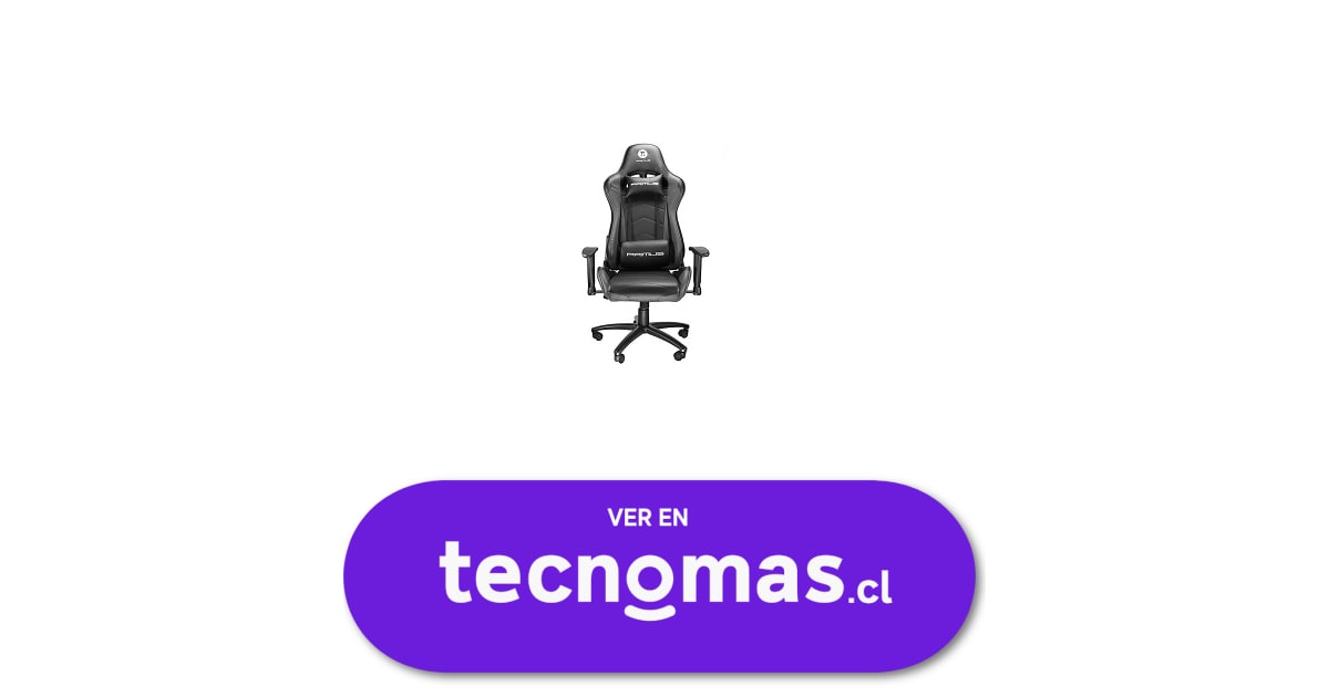 tecnomas.cl | Primus Gaming Chair Thronos 100T Black PCH-102BK