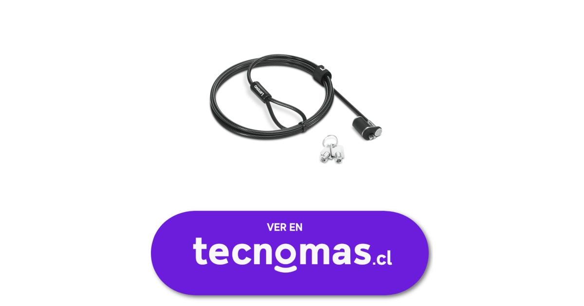 tecnomas.cl | [41XE130276] Cable de Seguridad Lenovo NavoSaver