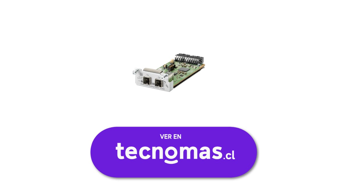 tecnomas.cl | [JL325A] ARUBA 2930 2-PORT STACKING MODULE