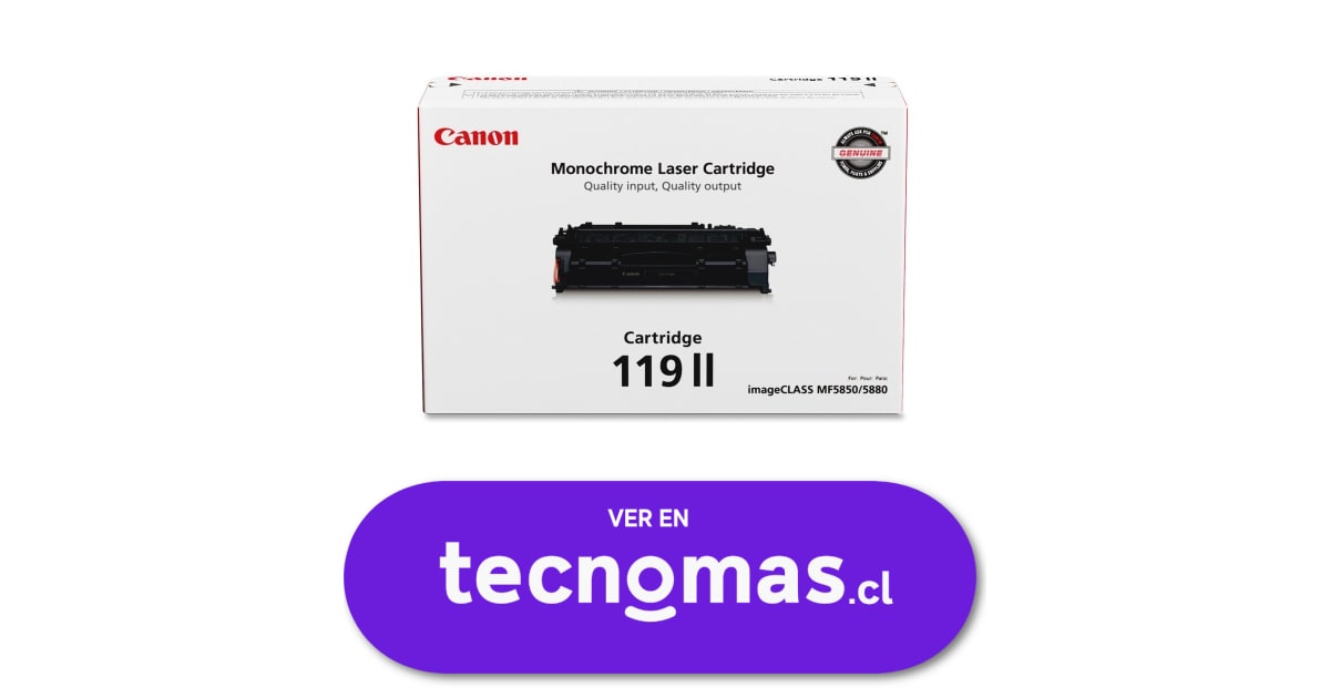 tecnomas.cl | [3480B001] Cartridge Negro Canon 119ll Alta Capacidad