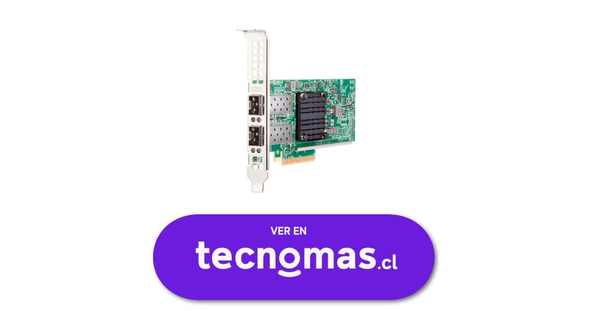 tecnomas.cl | HPE Ethernet 10/25Gb 2-port SFP28 BCM57414 Adapter