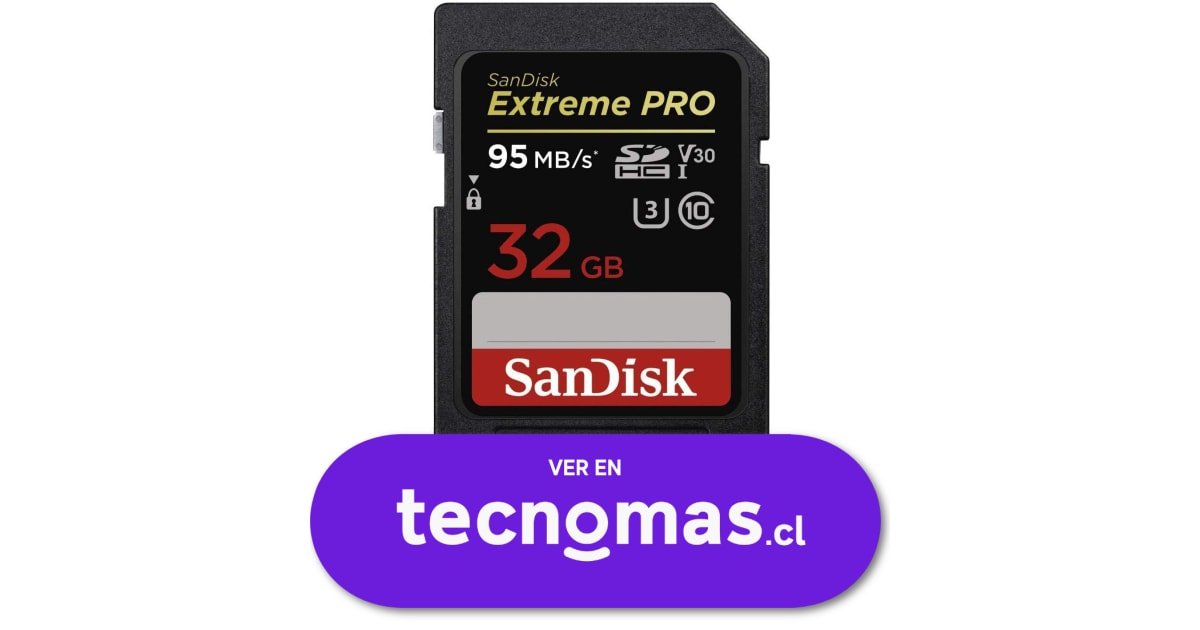 tecnomas.cl | [SDSDXXG-032G-ZN4IN] SanDisk Extreme Pro SDHC 32 GB