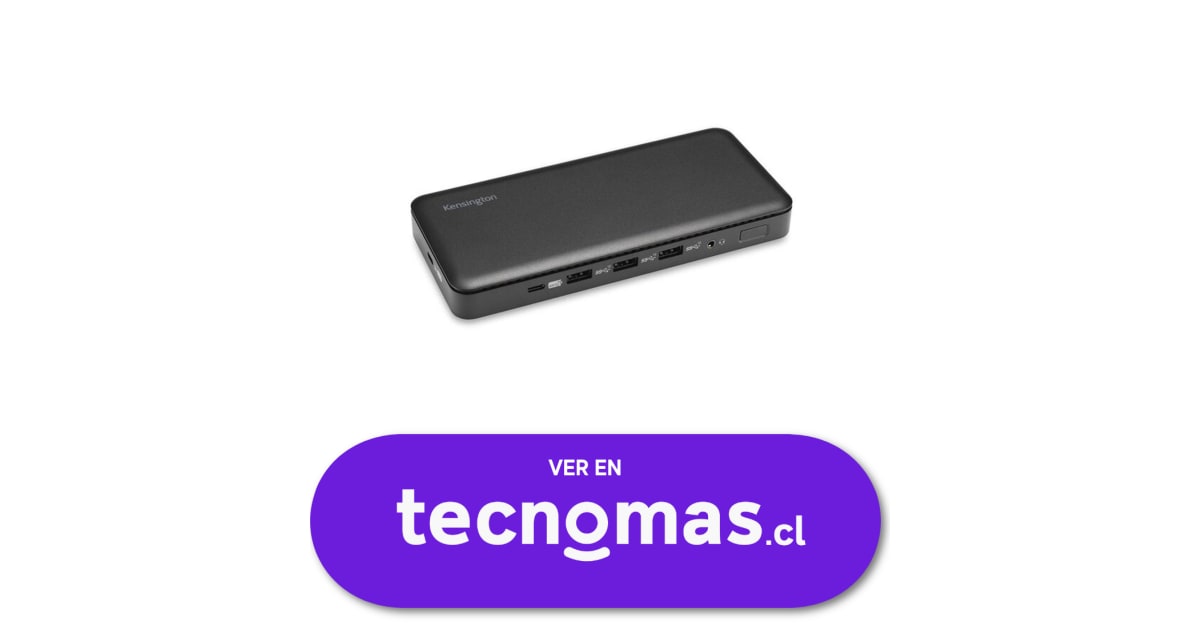 tecnomas.cl | Docking Station Kensington SD4839P, USBC 85W DP HDMI LAN