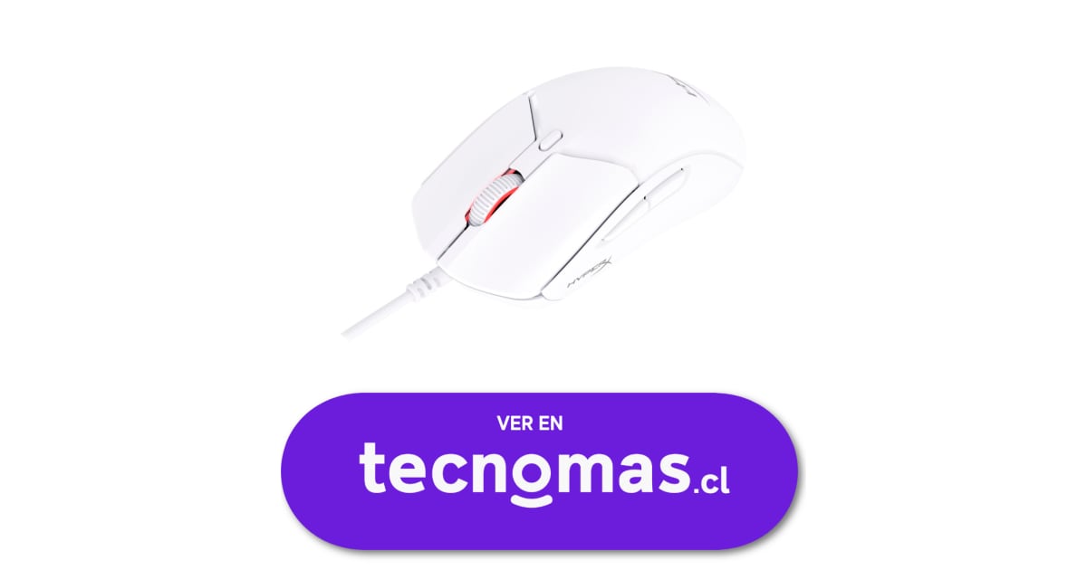 tecnomas.cl | [6N0A8AA] HyperX - Mouse - Wireless - White - Pulsefire