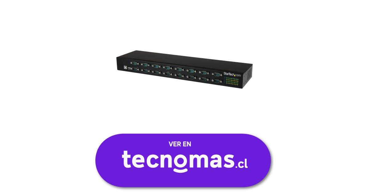 tecnomas.cl | [ICUSB23216FD] 16 PORT USB TO SERIAL RS232 ADAPTER HUB