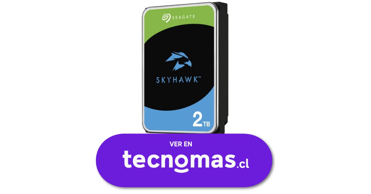 tecnomas.cl | [ST2000VX016] Disco Duro Seagate SkyHawk 2TB 3.5"