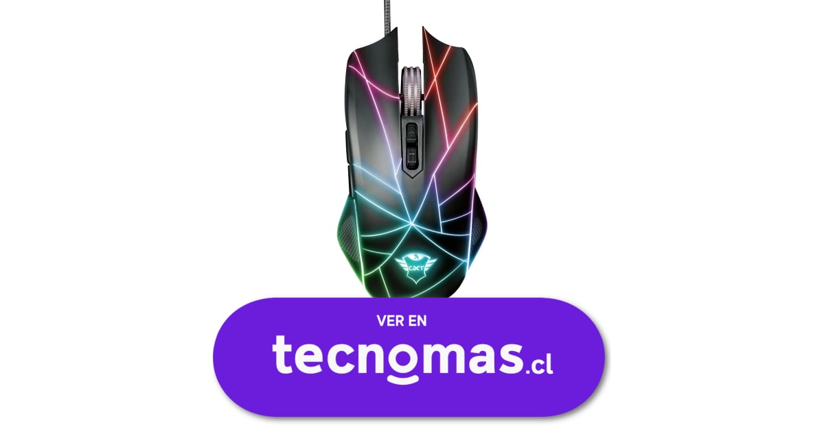 tecnomas.cl | Mouse Gamer Alámbrico Trust GXT 160X Ture RGB Óptico