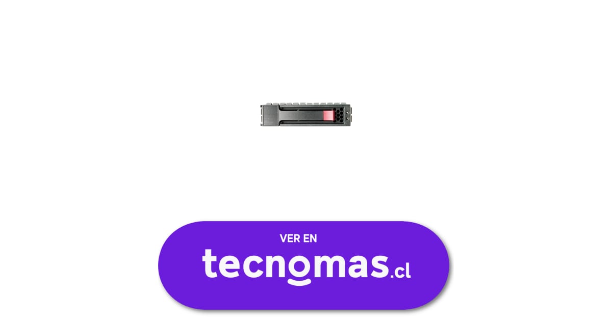 tecnomas.cl | [R0Q55A] Disco Duro HPE MSA 1.2TB SAS 10K SFF M2 HDD