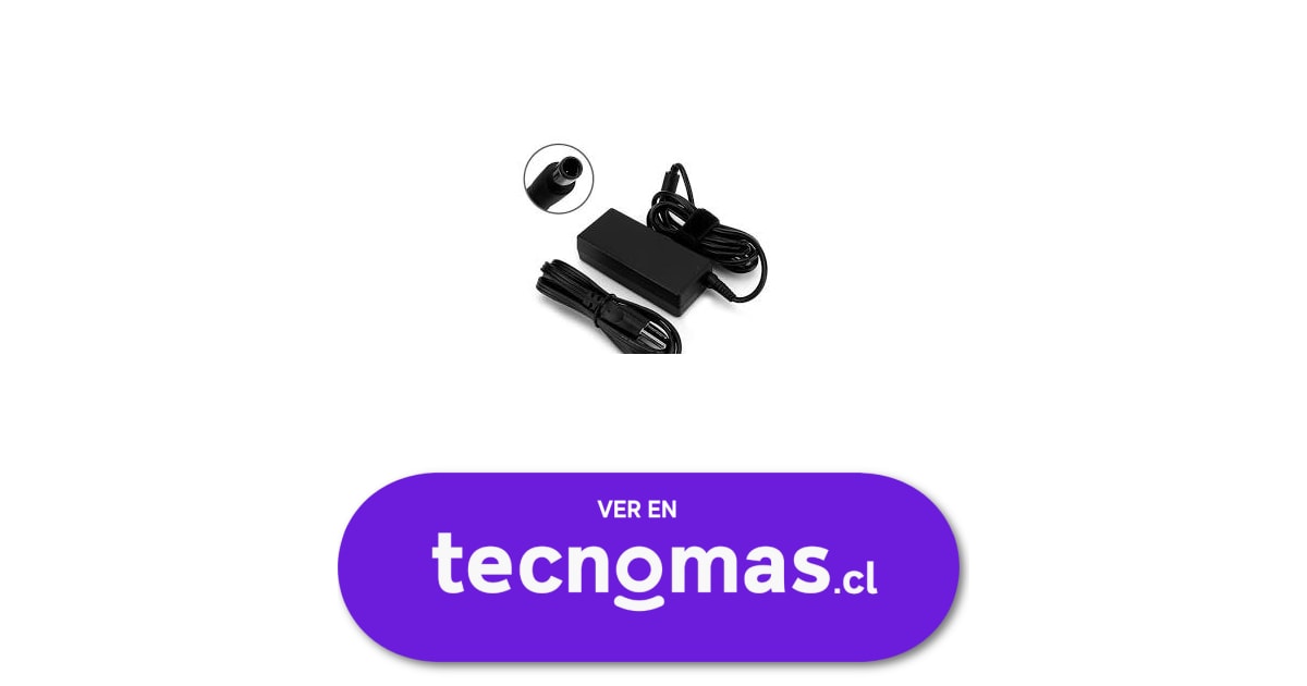 tecnomas.cl | [OB-928G4] Cargador Notebook Dell 65W 19.5V 3.34A